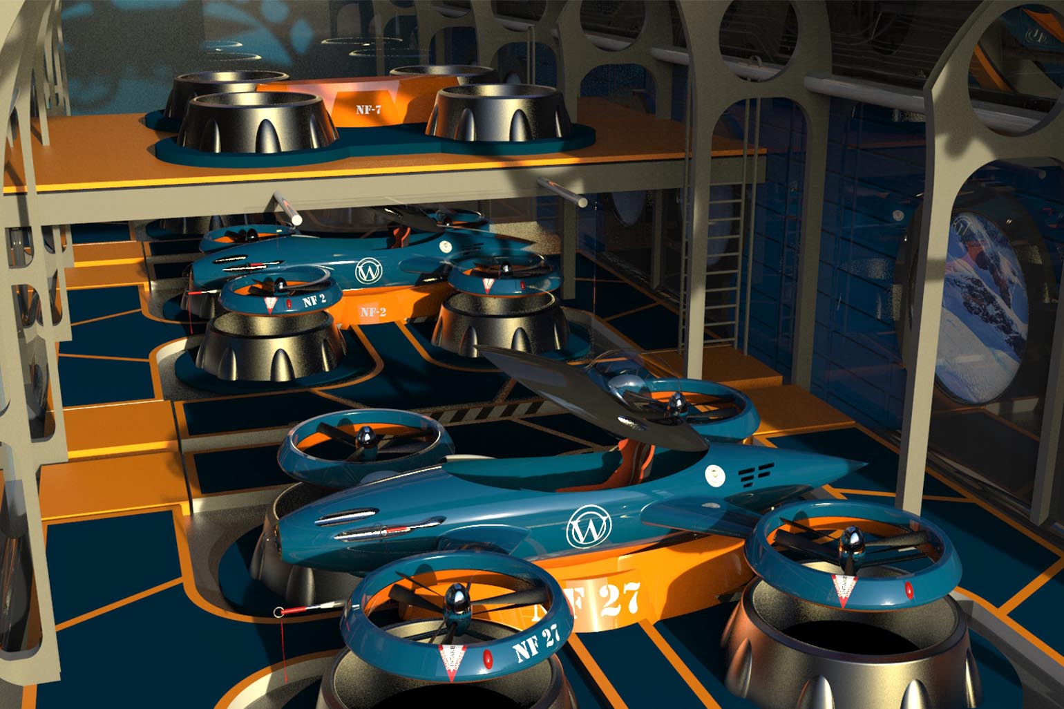 Snowpiercer Train Layout