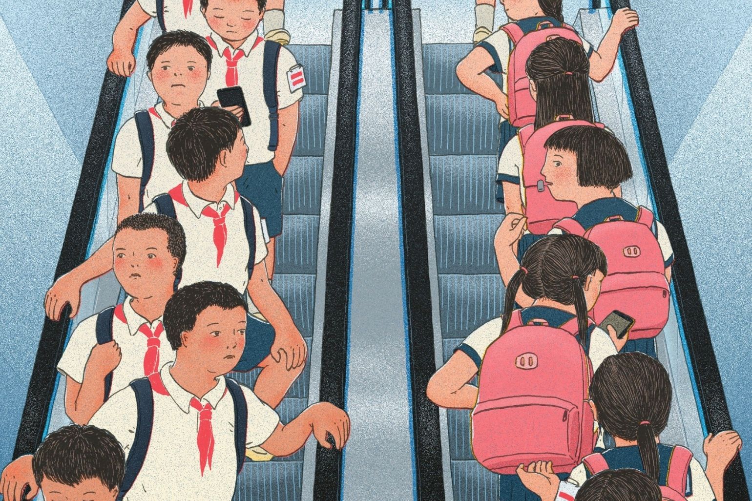 Illustrations on how to be a model citizen, inspired by Chinese ...